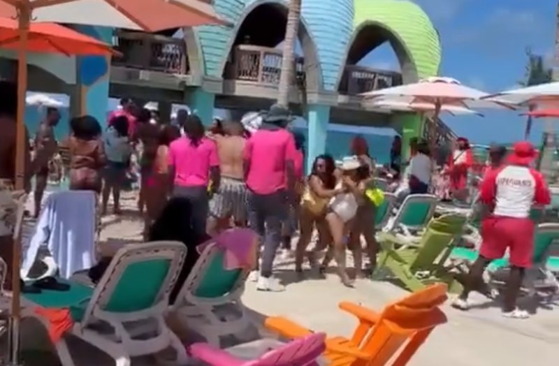 Royal Caribbean Beach Club Fight Sparks Lifetime Ban Calls